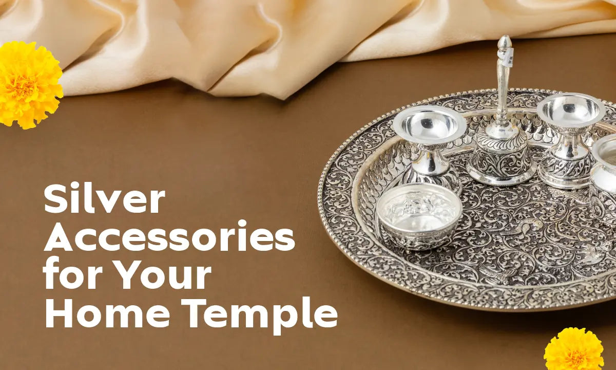Navratri & Durga Pooja: Must-Have Silver Accessories for Your Home Tem